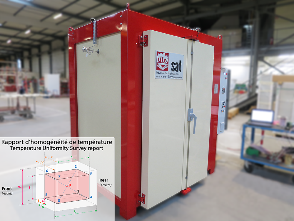 Industrial oven - Pharmaceutical - Biomedicine - Sat Thermique